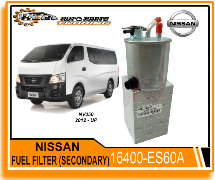 HCB NISSAN REPLACEABLE CAR ENGINE SECONDARY FUEL FILTER FOR NV350 2012 ...
