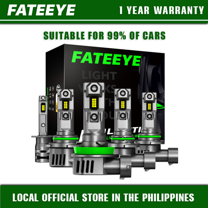 Fateeye F11 H4 H7 H11 9005 HB3 9006 HB4 70W 20000LM LED headlight bulbs ...