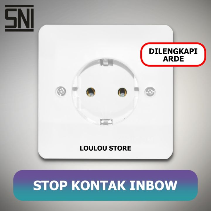 Stop Kontak Inbow Tanam Dinding Tembok VISICOM VS900 VS 900 VS-900 Stop ...