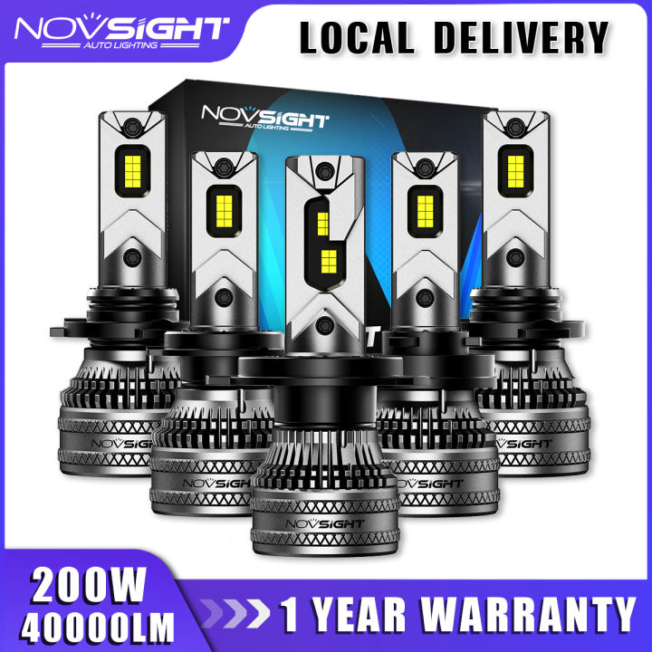 Novsight h4 led headlight N96 200W 40000LM LED headlight bulbs headlight led for car accessories ...