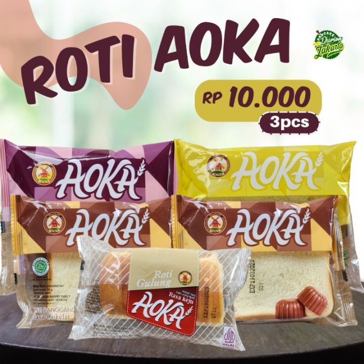 Roti Aoka /pcs | Lazada Indonesia
