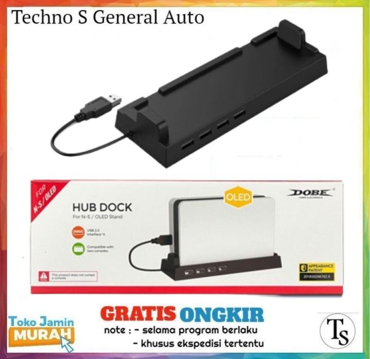 Dobe Nintendo Switch USB Hub Dock Switch Oled Docking TNS 1849S ...
