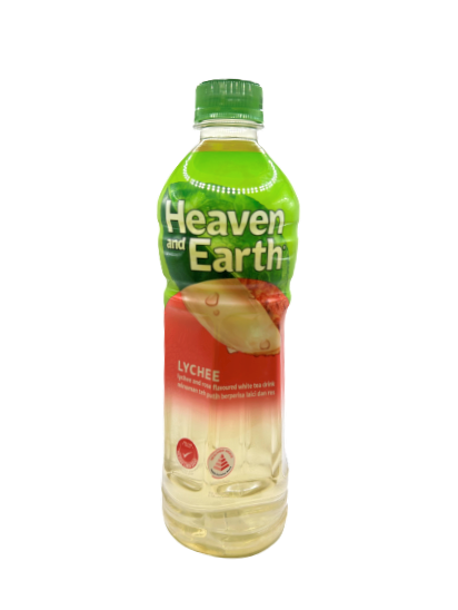 Heaven & Earth H&E Lychee Rose Tea 24 x 500ml bottle tea drink in ...