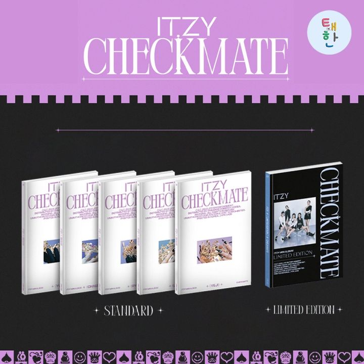 พร้อมส่ง [ITZY] อัลบั้ม CHECKMATE (STANDARD / LIMITED EDITION) | Lazada.co.th