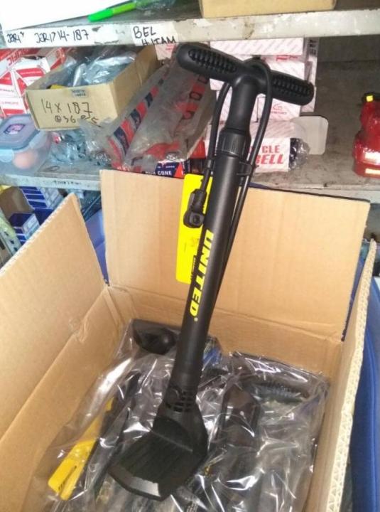 Pompa United PM8800, pompa sepeda, fixi, motor dan bola | Lazada Indonesia