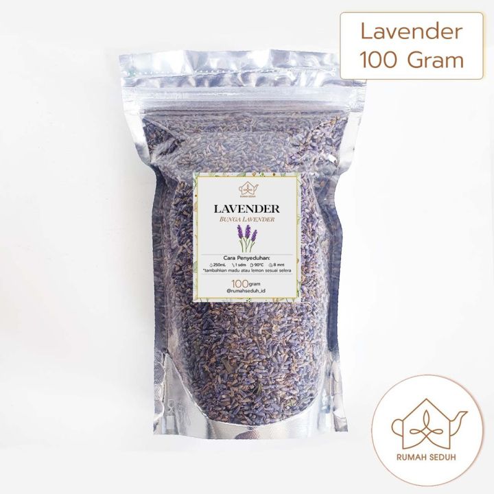 100gr Teh Lavender Tea / Bunga Lavender Kering | Lazada Indonesia