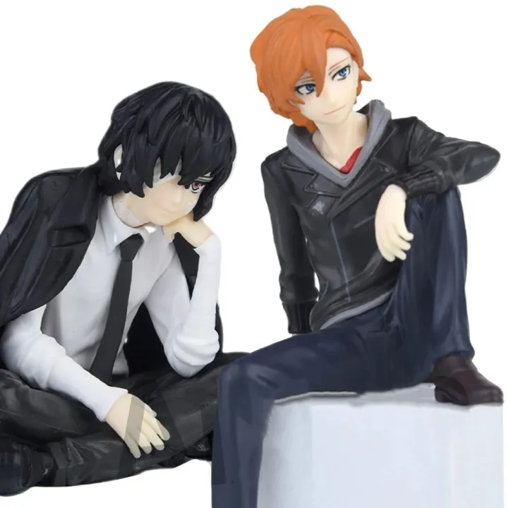 FOUNDTWO Anime Doll Bungo Stray Dogs Figure Noodle Stopper Model Toy ...