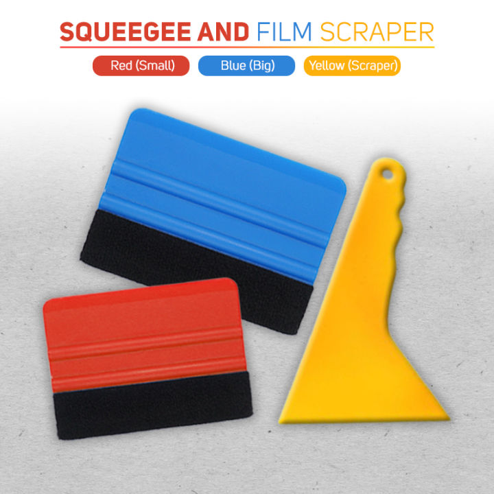 WPS Squeegee And Triangular Film Scraper For Car Sticker Decals ...