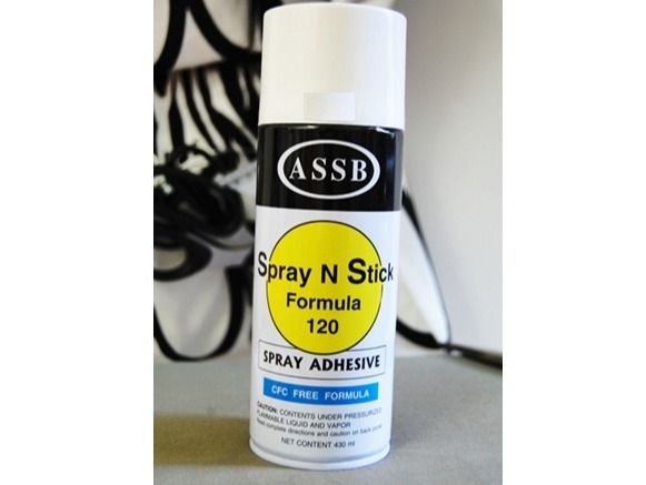 ASSB Spray N Stick Formula 120 Spray Adhesive Glue (430ML) Spray ...