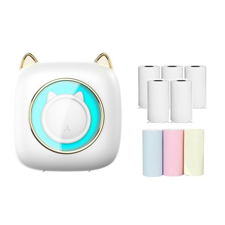 (VYHC) Mini Thermal Label Printer Smart Portable Photo Printer with ...