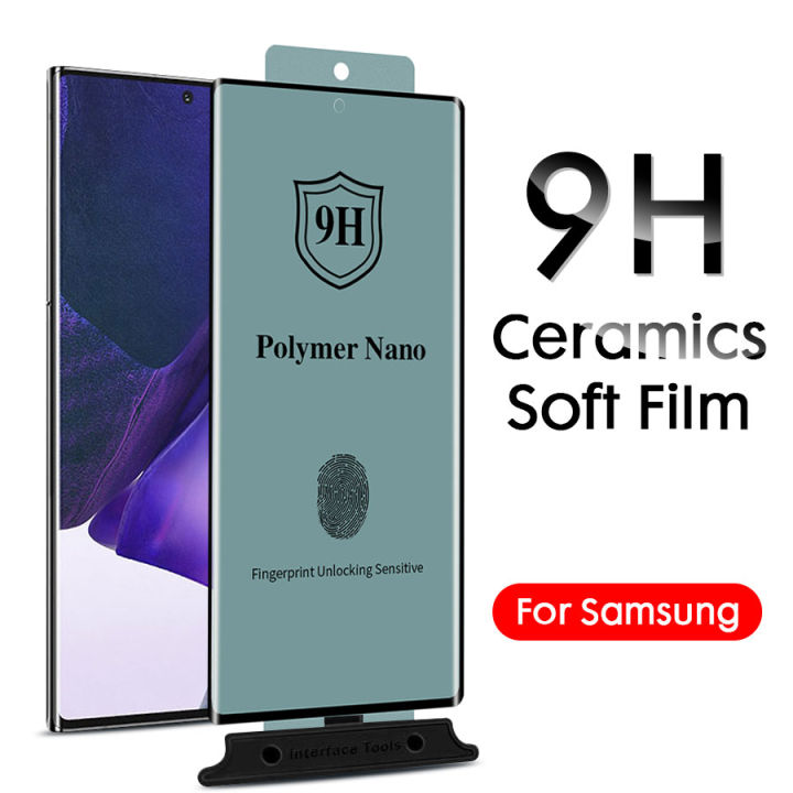 Nanometre Ceramic Film Tempered glass Screen Protector Clear Matte Privacy For Samsung Galaxy ...