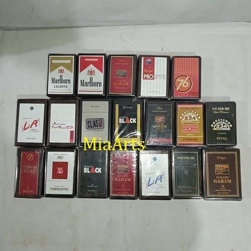 Wadah Rokok Beserta Bungkusnya Bahan Kayu Sono Keling Atau Tempat ...