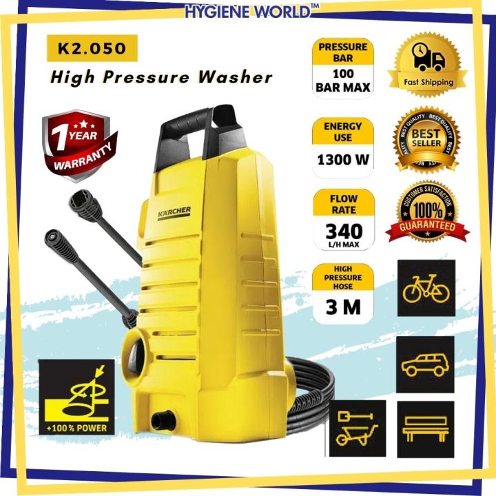 KARCHER K2 .050 High Pressure Cleaner Waterjet Water Jet High Pressure ...