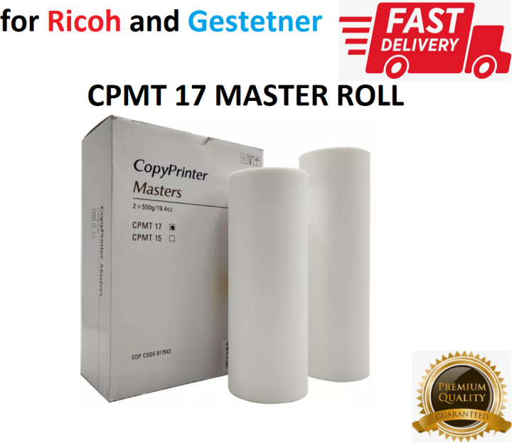 1pc Copy Printer Master CPMT17 B4 master roll for Ricoh and Gestetner ...