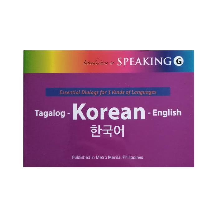 ESSENTIAL DIALOGS FOR 3 KINDS OF LANGUAGES - TAGALOG - KOREAN - ENGLISH ...