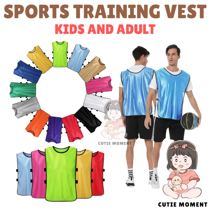 sports training vest football team vest futsal team bibs game training bib soccer training vest ...