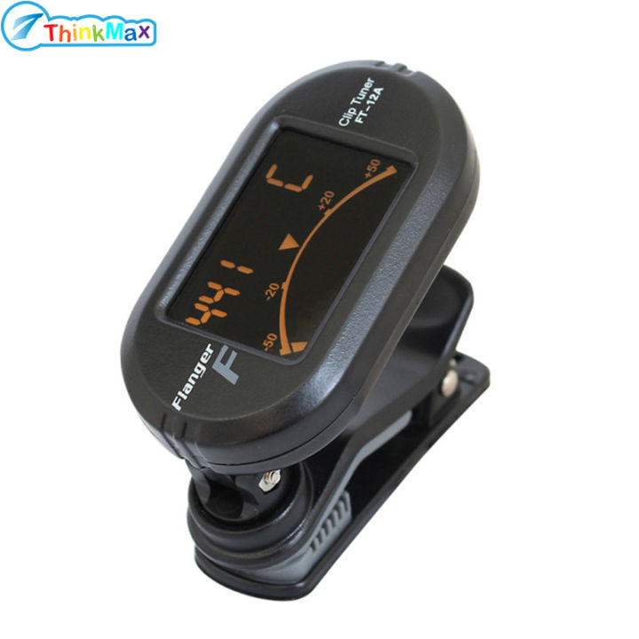 Flanger FT-12C Guitar Tuner Colorful Screen Chromatic Tuner with Clip ...