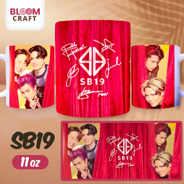 PPOP | SB19 Inspired Design | Red Design 6 | Mug 11 oz | Lazada PH