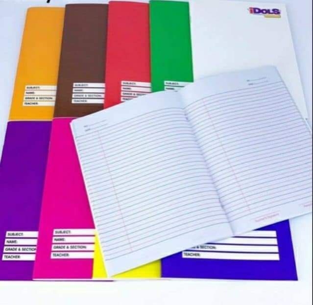 Writing Notebook 80's (10 pcs) Assorted Color | Lazada PH
