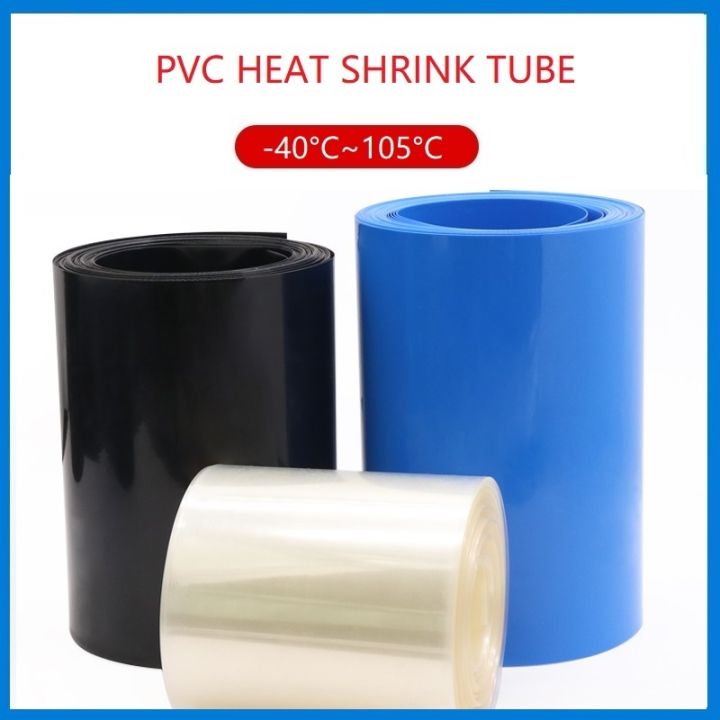 Width 400mm ~ 500mm PVC Heat Shrink Tube 18650 Lithium Battery Wrap ...