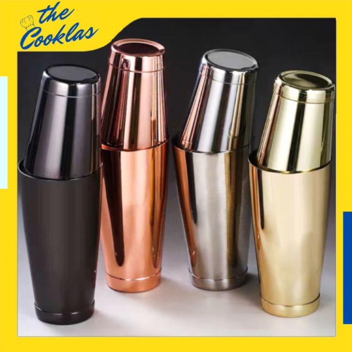 Boston Shaker | Shaker Mixing Cups | Bartender Cocktail Shaker Set ...