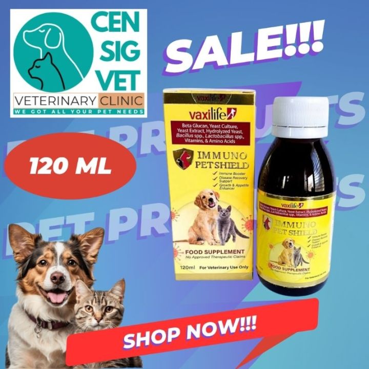 Immuno Petshield 120ml for Dogs and Cats | Lazada PH