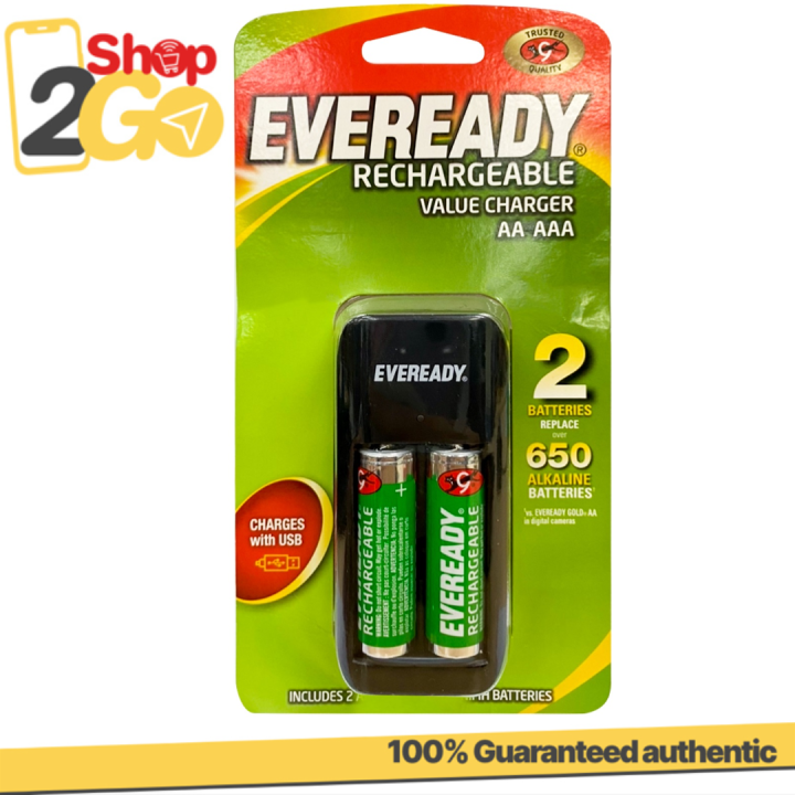 Eveready Rechargeable Battery Mini Charger | Lazada PH