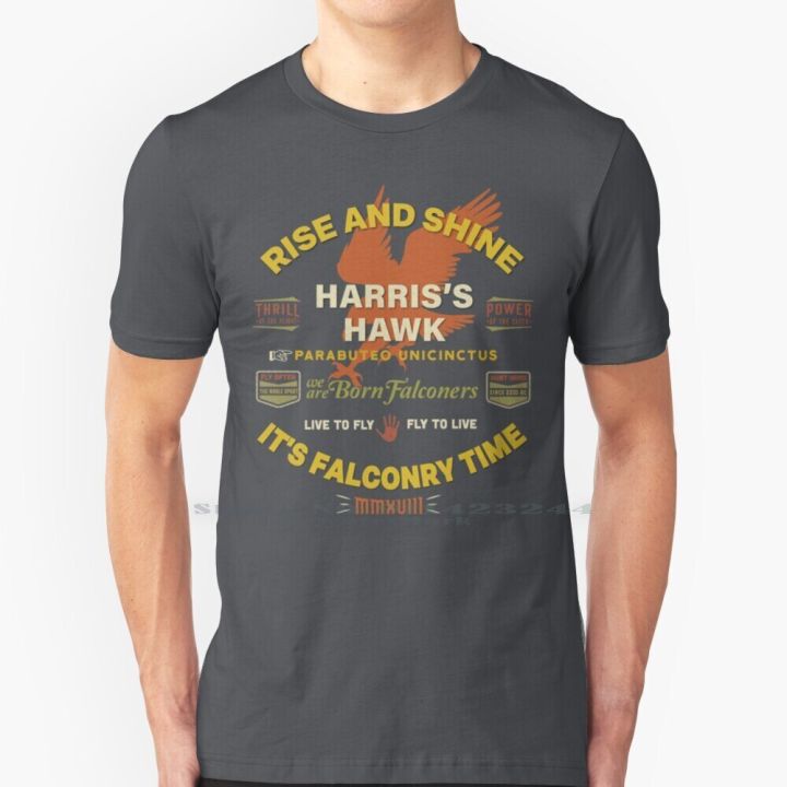 Harris'S Hawk Falconers Shirt-Rise And Shine It'S Falconry Time Ii T ...