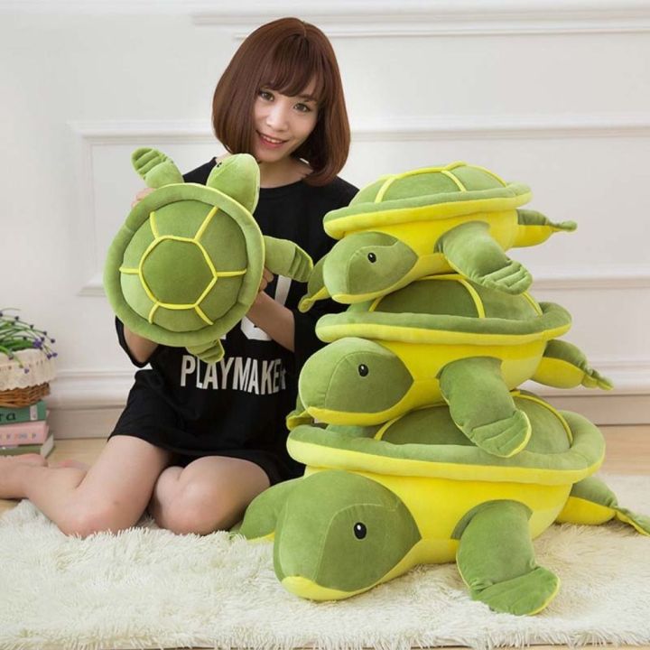 LKMART Christmas Gift Kawaii Turtle Plush Doll Soft Pillow Home Decor ...