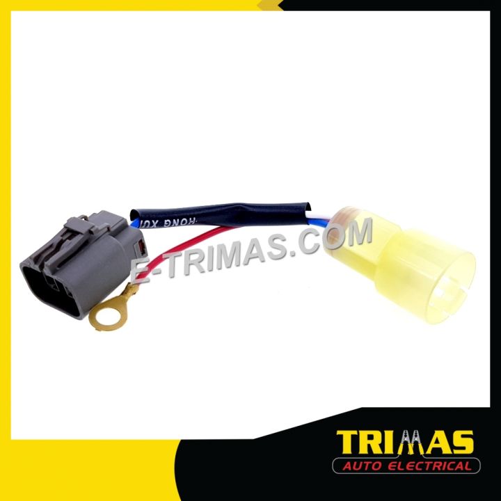 Nippon Denso Alternator 3Pin to 2Pin Adaptor Female Socket Connector ...