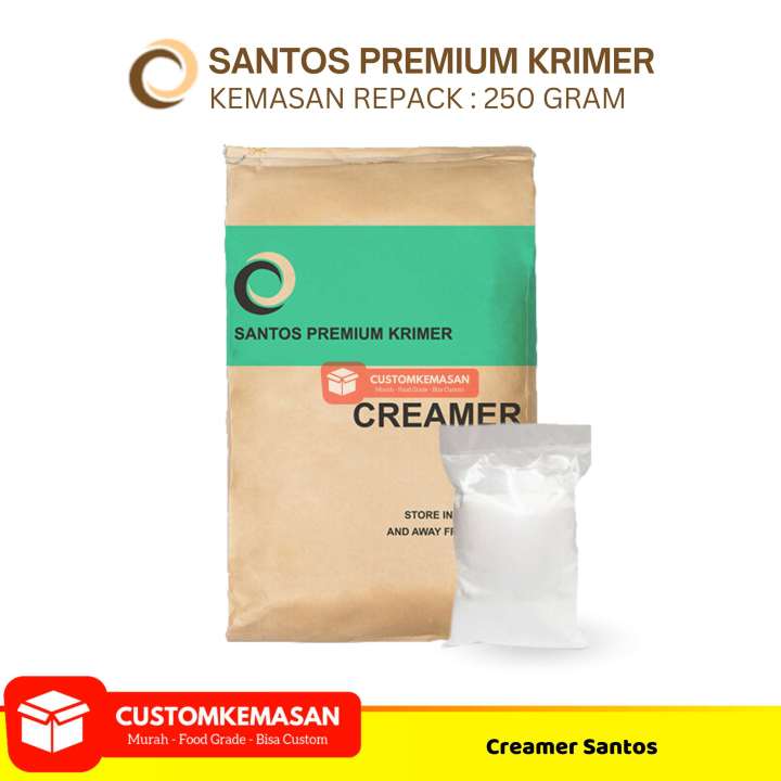 Creamer Premium Santos Repack 250g / Krimer Santos Ripack / Krimer ...