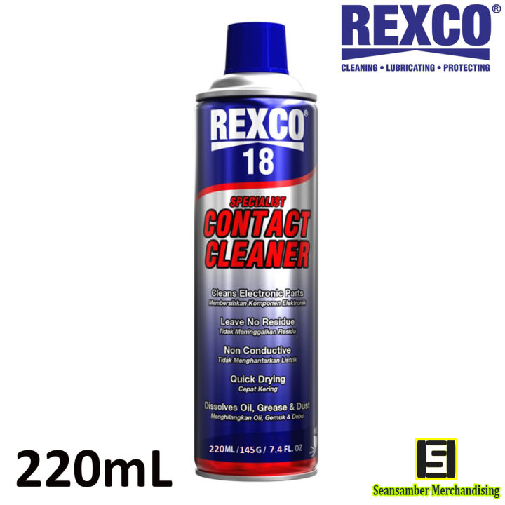 REXCO 18 Specialist Contact Cleaner 220 mL | Lazada PH