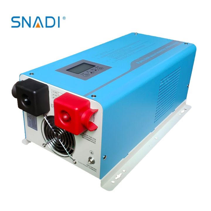 SNADI Solar Pure Sine Wave Toroidal Inverter 12V 3kW Adjustable LVD/HVR & Parameter Modification ...