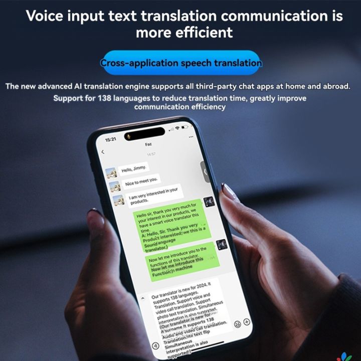 【DAS】-140+ Language Translator Device Ai Two Way Real Time Voice ...