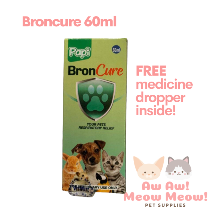Natural Cough & Colds Syrup for Pet Dogs & Cats Papi Broncure Syrup 60 ... Natural Cough & Colds Syrup for Pet Dogs & Cats Papi Broncure Syrup 60 ...
