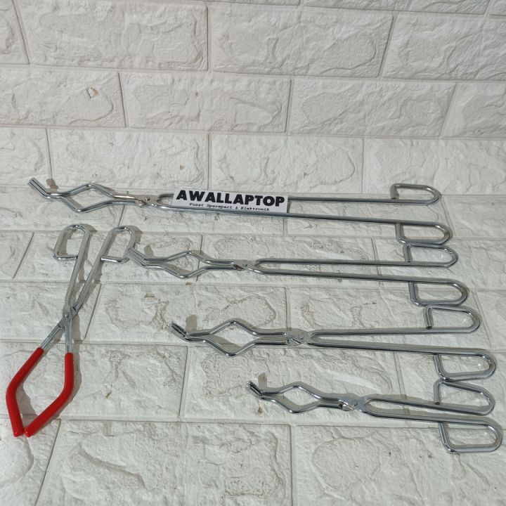 tang penjepit jepitan crucible tong koi krus 20cm 25cm 30cm 35cm 50cm ...
