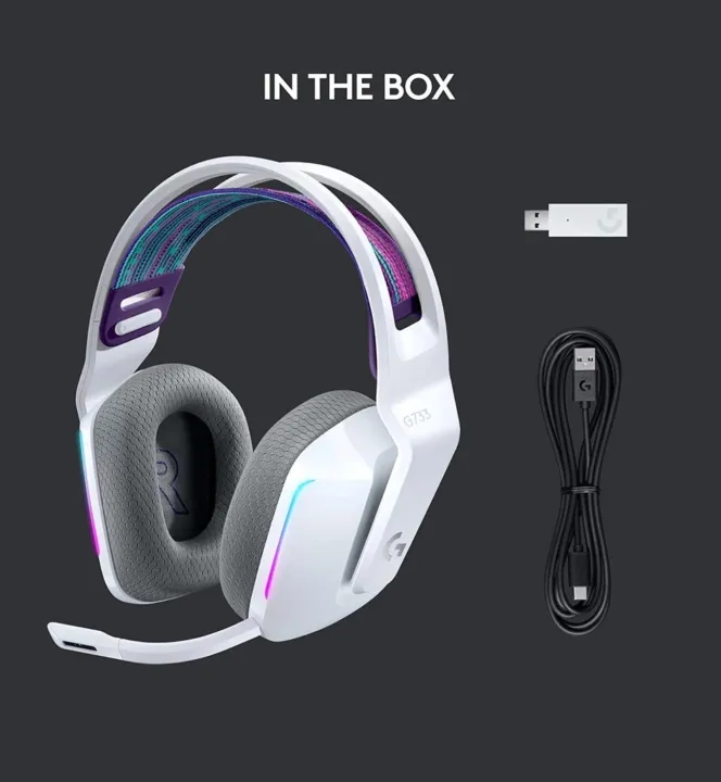 CLEAR NEW STOCK ! Logitech G733 LIGHTSPEED Wireless Gaming Headset with ...