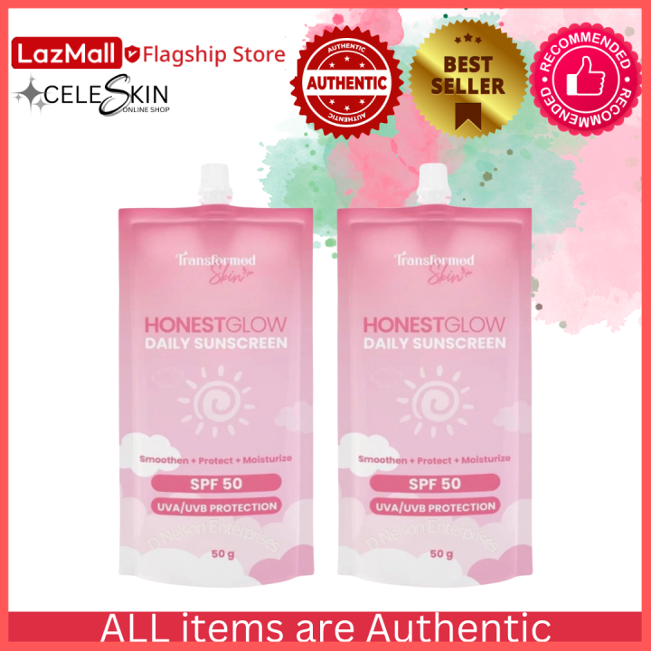 Honest Glow Sunscreen 50g SPF50 | Lazada PH