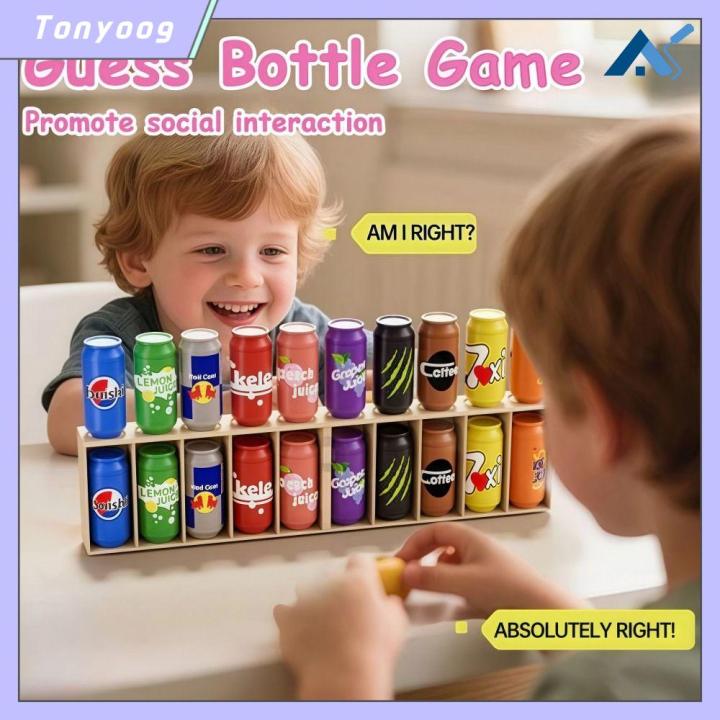 TONYOOG Beverage Bottle Matching Guess Bottle Game Multiplayer ...