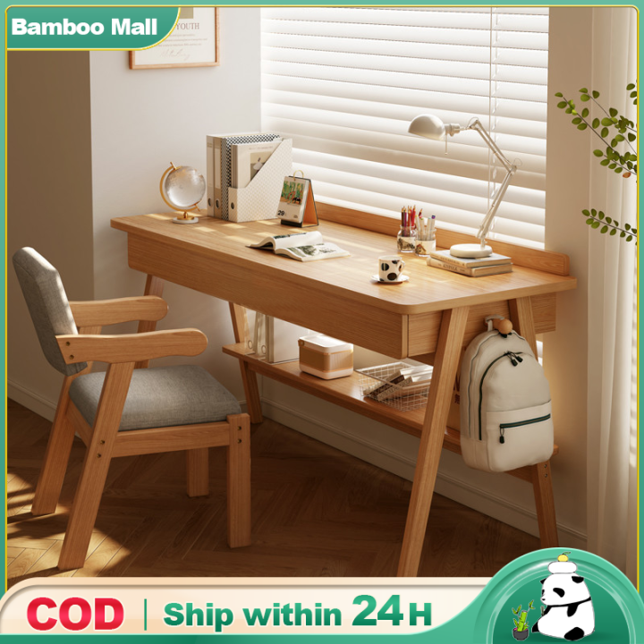 【Clearance Sale&BIG Discount】Study Table With Drawers 80/100/120/140CM ...