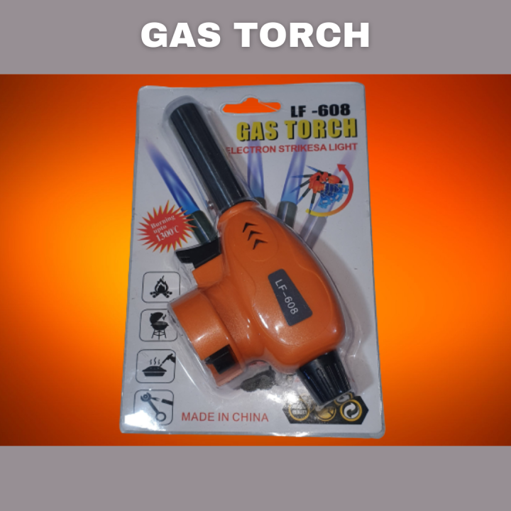 Power Home Gas Torch Handheld Flame Gun Lf-608 Can Be Used In Baking ...