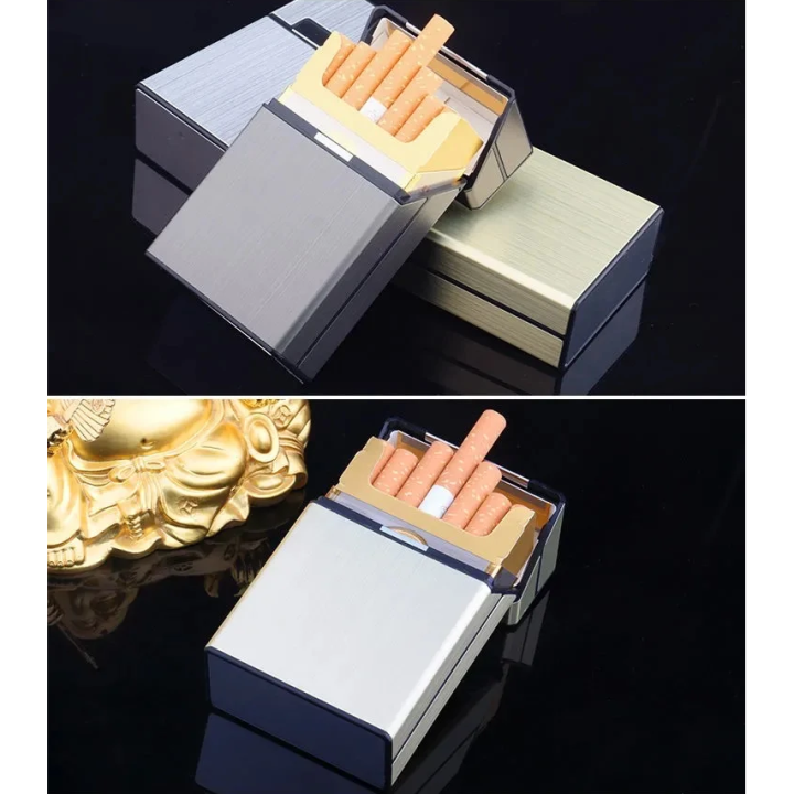 COD Firetric Kotak Bungkus Rokok Elegan Mewah Aluminium Cigarette Case ...