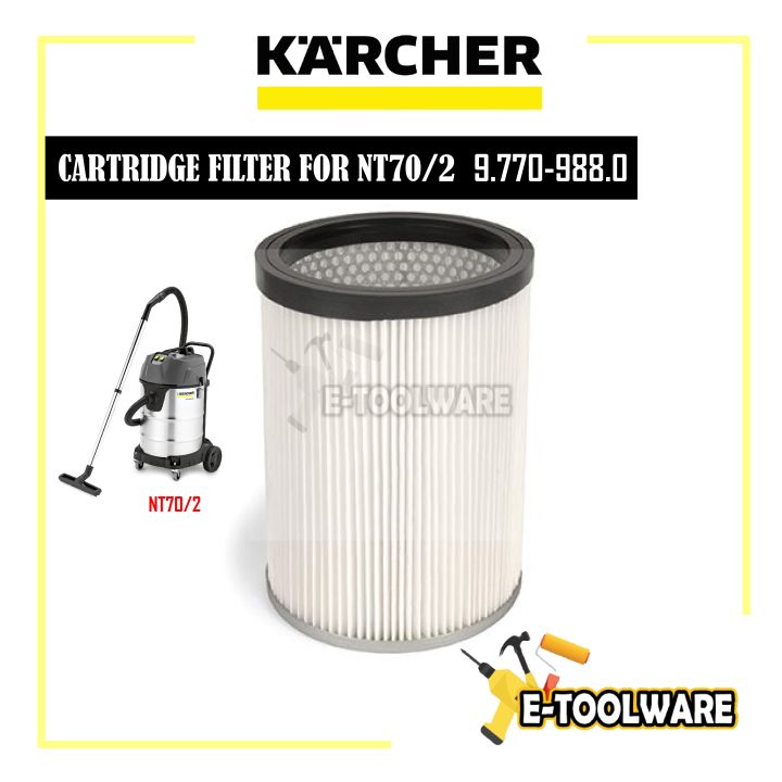 Karcher Cartridge Filter For NT70/2 | Lazada