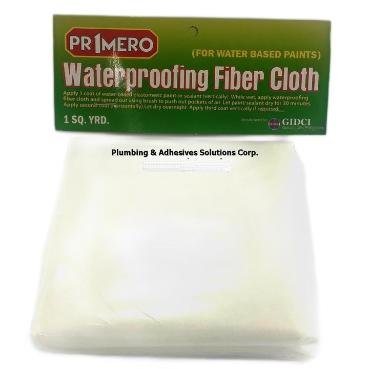 Primero Waterproofing Fiber Cloth 36 inch x 1 yard long | Lazada PH