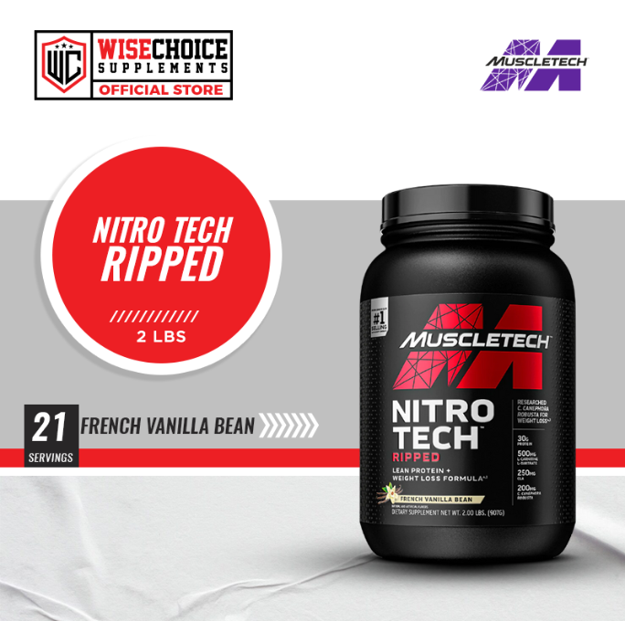 Muscletech Nitrotech Ripped Protein 2lbs | Lazada PH