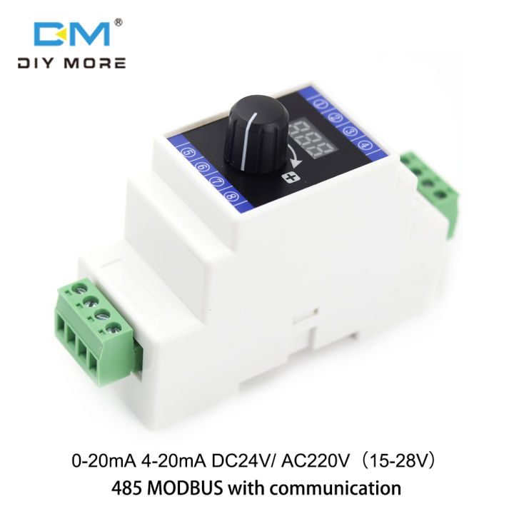 diymore 0-20mA Adjustable Signal Generator DC24V AC220V Current Voltage Analog Simulator for ...