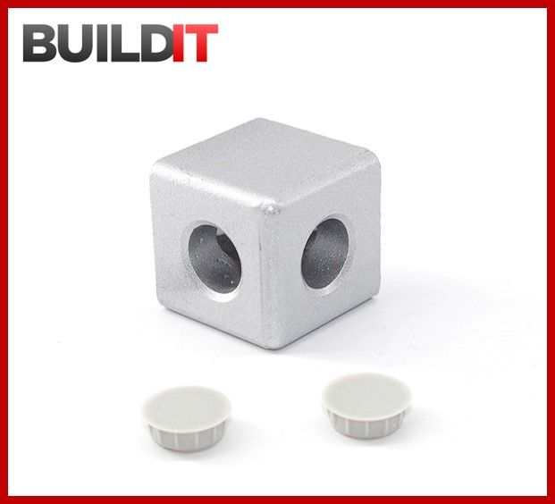 BuildIt Aluminum Profile Accessories 2 Way or 3 Way Corner Connector ...