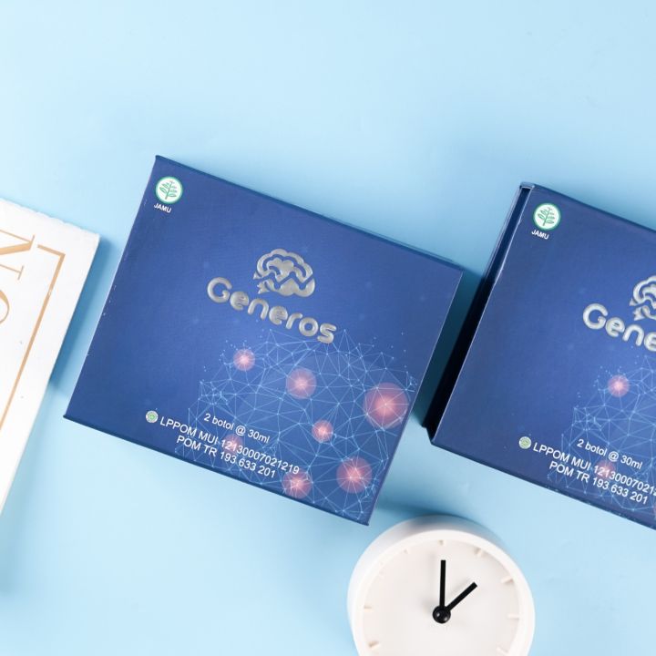 GENEROS ORIGINAL BPOM ISI 2 BOTOL NUTRISI OTAK ANAK SPEECH DELAY ...