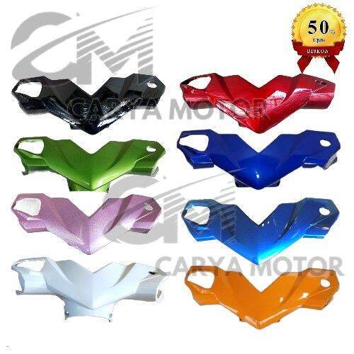 Batok kepala depan beat karbu / batok depan honda beat karbu merah ...