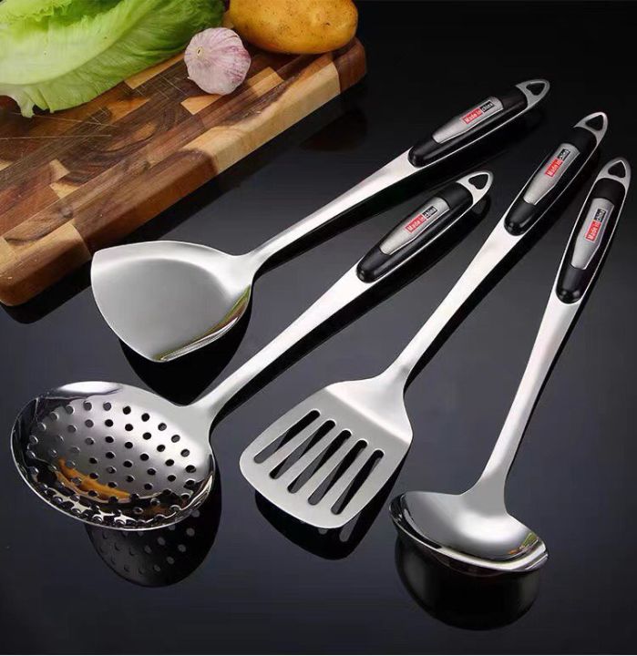 5in1 Stainless Steel Ladle Set Sandok | Lazada PH